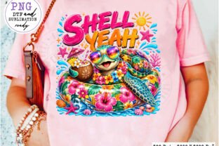 Shell Yeah Sea Turtle PNG Graphic by Dreamshop · Creative Fabrica