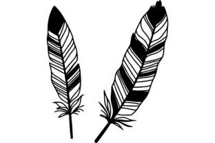 Boho Feather SVG Bundle Graphic by Gfx_Store · Creative Fabrica