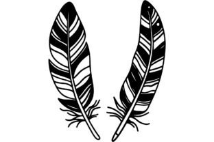 Boho Feather SVG Bundle Graphic by Gfx_Store · Creative Fabrica