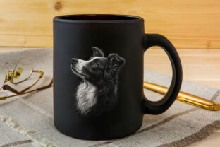 Border Collie Loyal Companion Dog PNG Graphic by DIGITAL ART · Creative ...