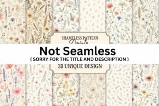 Dainty Wildflower Seamless Digital Paper Graphic by Craftcity ...