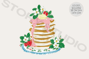 Hand Drawn Cottage Baking PNG Bundle Graphic by Story Studio · Creative ...