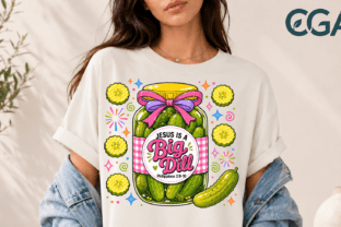 Jesus is a Big Dill Pickle Christian PNG Graphic by cookgraphicart ...