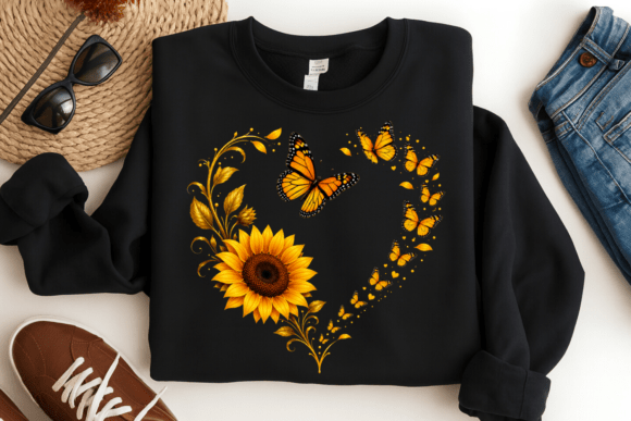 256 Butterfly Heart Png Designs & Graphics