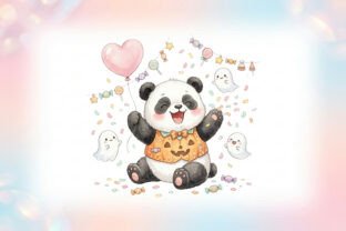 Title: Halloween Cute Watercolor PNG Set Graphic by Alivio Arts ...