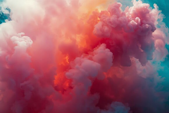 Vibrant Cloudscape Background Wallpaper Graphic by Sania Graphics ...