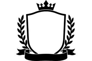 Vintage Heraldic Shield SVG Bundle Graphic by best_designs · Creative ...