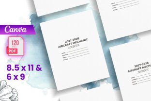 2027-2028 Aircraft Mechanic Logbook (KDP Graphic by Boss Designer ...