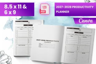 2027-2028 Productivity Planner (KDP) Graphic by Boss Designer ...
