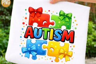 Autism Awareness Puzzle PNG T-Shirt Graphic by Mimi's Store · Creative ...