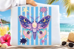 Celestial Moth Halloween Butterfly PNG Graphic by GraphicTech360 ...