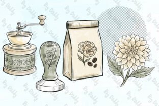 Cozy Cafe Aesthetic PNG Graphic by Big Daddy · Creative Fabrica