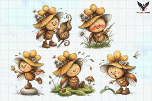 Cute Flower Fairy Clipart PNG Graphic by VictoryHome · Creative Fabrica
