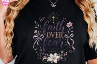 Faith over Fear PNG, Christian PNG, Graphic by Craft Palette · Creative ...