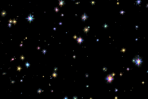 Glitter Starry Night Seamless Pattern Graphic by TheDesignerDesigne ...