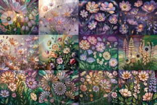 Pastel Wildflower Garden Sublimation Graphic by tranphuocloc090197 ...