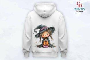 Quirky Halloween Witch PNG Clipart Graphic by Creative Design ...