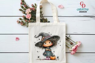 Quirky Halloween Witch PNG Clipart Graphic by Creative Design ...