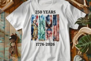 Usa 250 Years 1776-2026 Watercolor Art Graphic by gregoraciiart ...