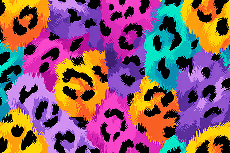 Leopard Pattern, Neon Leopard, Animal Graphic by TheDesignerDesigne ...
