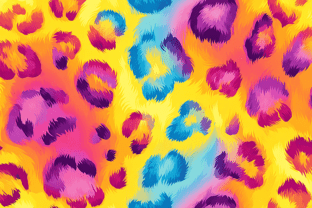 Leopard Pattern, Neon Leopard, Animal Graphic by TheDesignerDesigne ...