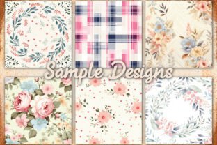 19 Preppy Grandmillennial Digital Paper Graphic by GoLdeN ArT ...