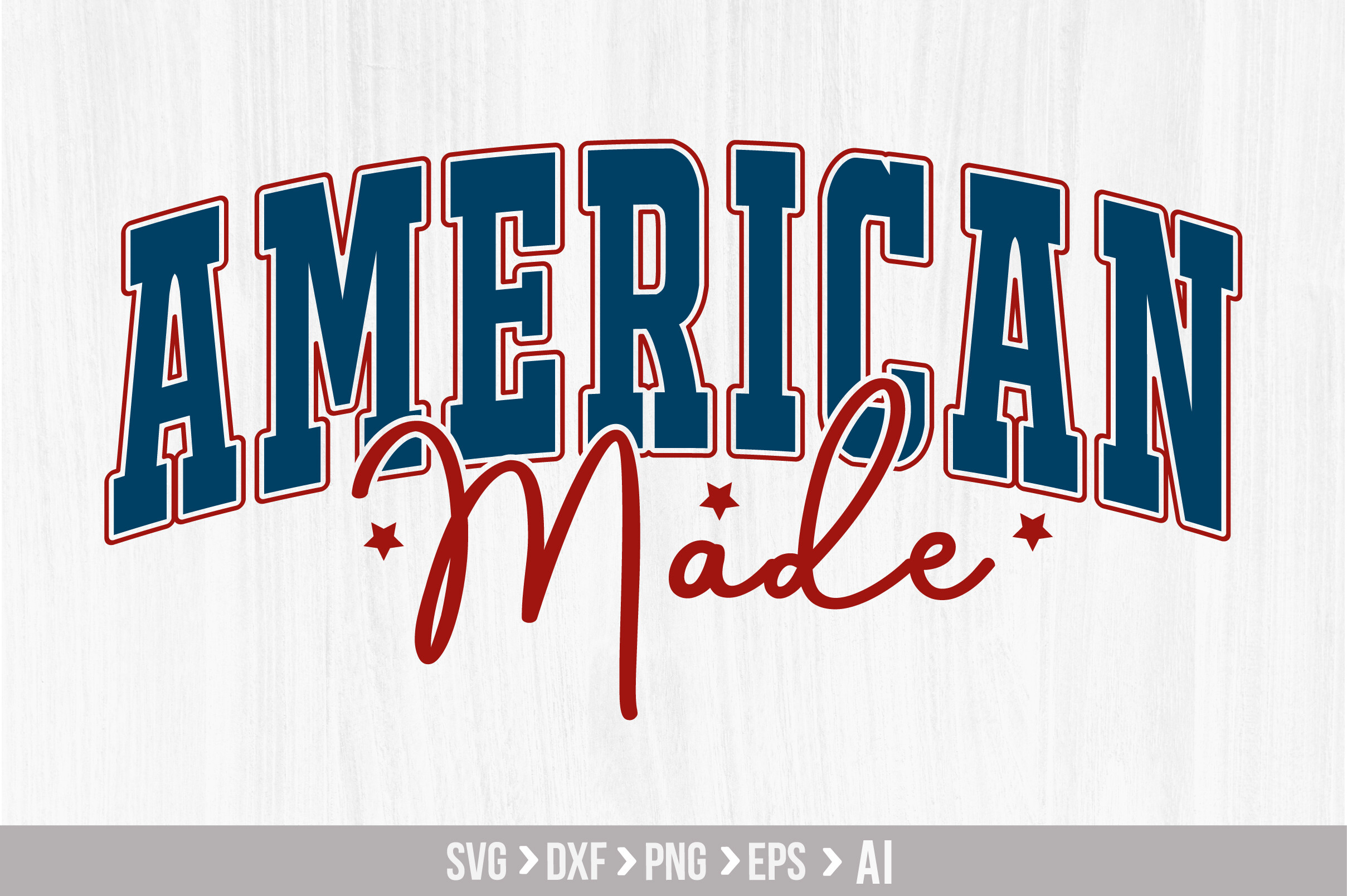 American Made Svg Graphic by TeeKing124 · Creative Fabrica