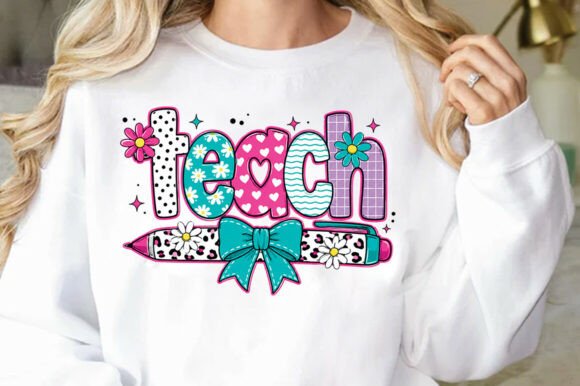 Back to School Teacher Bow PNG Design Graphic by JisanStudio · Creative ...