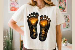 Bigfoot Wilderness Landscape PNG Graphic by Vintage Expert · Creative ...