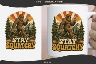 Bigfoot Png Design for T-shirts Graphic by Tanya Kart · Creative Fabrica