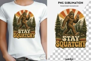 Bigfoot Png Design for T-shirts Graphic by Tanya Kart · Creative Fabrica