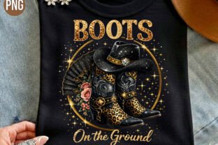 Boots on the Ground Western Cowboy PNG Graphic by Trendy Bee · Creative ...