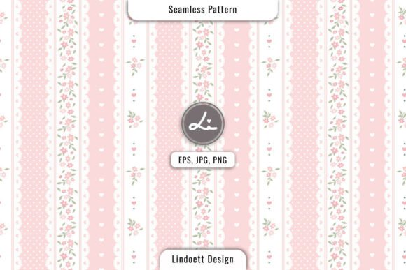 Delicate Pink Floral Seamless Pattern Graphic by lindoet23 · Creative ...