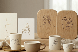 Elegant Feminine Line Art SVG Set Graphic by subujayd · Creative Fabrica