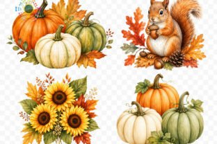 Fall Png, Autumn Watercolor Clipart Graphic by MICON DESIGNS · Creative ...