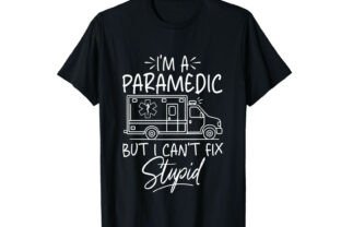 Funny Dadamedic Paramedic T-Shirt Graphic by KDP GURU · Creative Fabrica