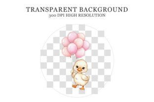 Pink Silly Goose Baby Shower Clipart Graphic by Kawacolor Haven ...