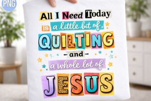 Quilting Jesus Shirt Christian PNG Graphic by RICH CREATION · Creative ...
