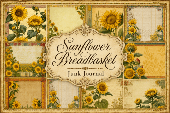 Cherry Blossom Junk Journal Graphic by Pro Designer Team · Creative Fabrica