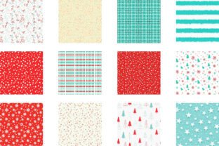 Sweet Christmas Seamless Digital Pattern Graphic by Vintage · Creative ...