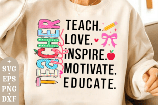 Teacher Appreciation Png, Teacher Svg Graphic by TeeSVGs · Creative Fabrica