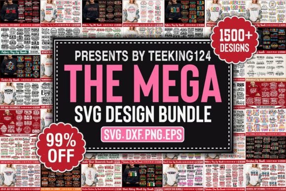 The Mega SVG Design Bundle Bundle · Creative Fabrica