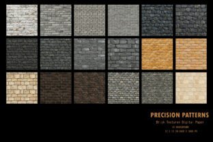 Brick Textures Digital Paper Graphic by Precision Patterns · Creative ...