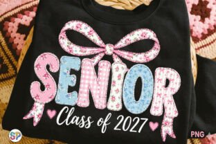 Coquette Senior Class of 2027 School Png Graphic by SUBLIMATION PRINT ...
