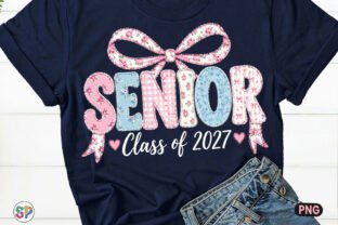 Coquette Senior Class of 2027 School Png Graphic by SUBLIMATION PRINT ...