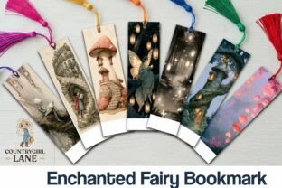 Enchanted Fairy Bookmark Printable Graphic by Countrygirl Lane ...