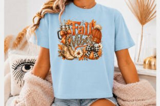 Fall Vibes Pumpkin and Boots PNG Graphic by Vintage Expert · Creative ...