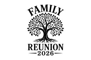 Family Reunion 2026 Tree SVG Graphic by sr_sohag · Creative Fabrica