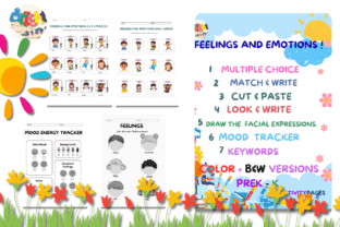 Feelings and Emotions! Graphic by Teachable Bright Steps · Creative Fabrica