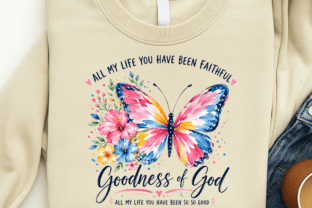 Goodness of God Butterfly PNG | Christia Graphic by Craftcity ...